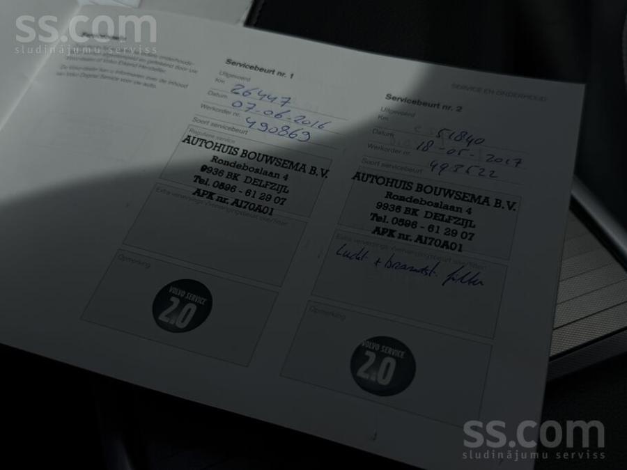 Blue Volvo XC70 2015 in Riga, with an engine capacity of 2.00 L and mileage of 228 thousand km for 10690 €, photo 19 on AUTOMOTO.COM.LV