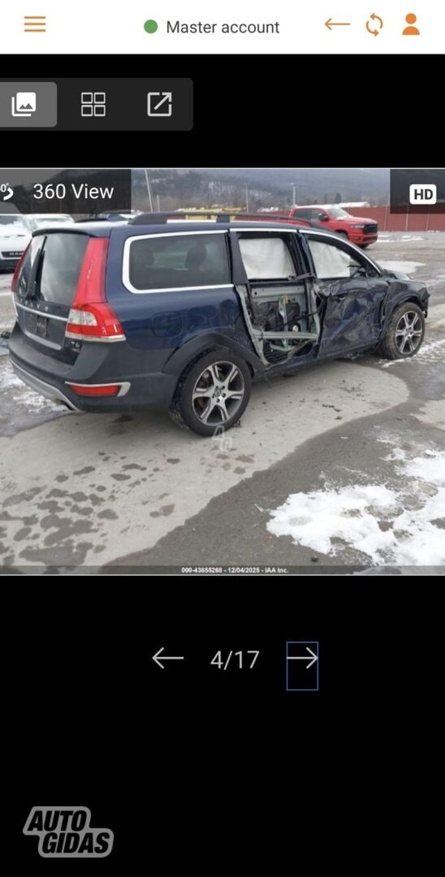 Volvo XC70 2014 Tauragė, ar dzinēja tilpumu 3.00 L un nobraukumu 324 tūkst. km par 5500 €, foto 4 vietnē AUTOMOTO.COM.LV