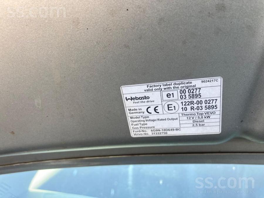 Pelēks Volvo XC70 2012 Rīga, ar dzinēja tilpumu 2.40 L un nobraukumu 370 tūkst. km par 8400 €, foto 14 vietnē AUTOMOTO.COM.LV