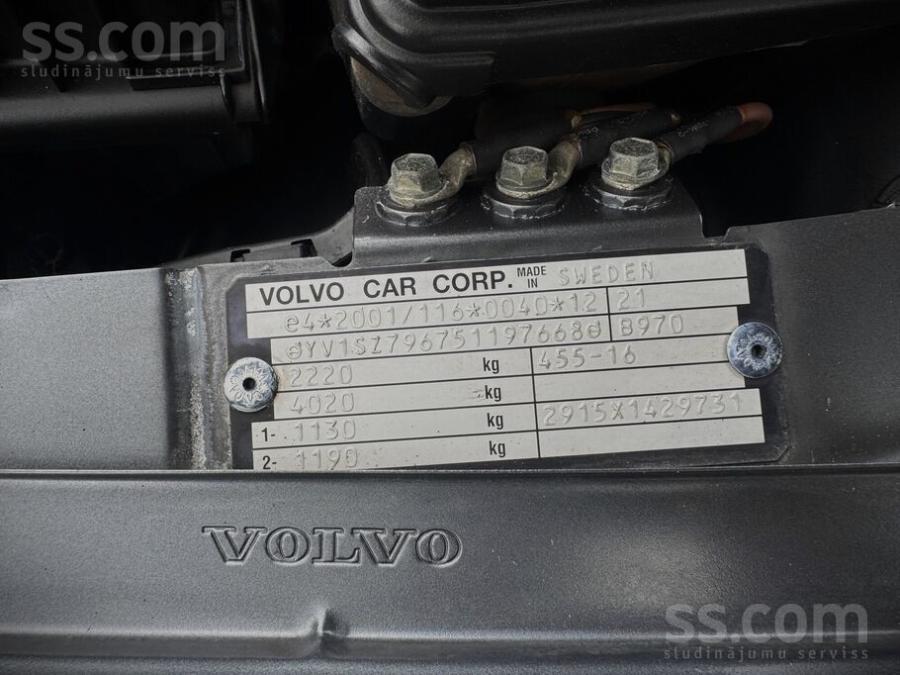Pelēks Volvo XC70 2006 Jūrmala, ar dzinēja tilpumu 2.40 L un nobraukumu 336 tūkst. km par 3800 €, foto 13 vietnē AUTOMOTO.COM.LV