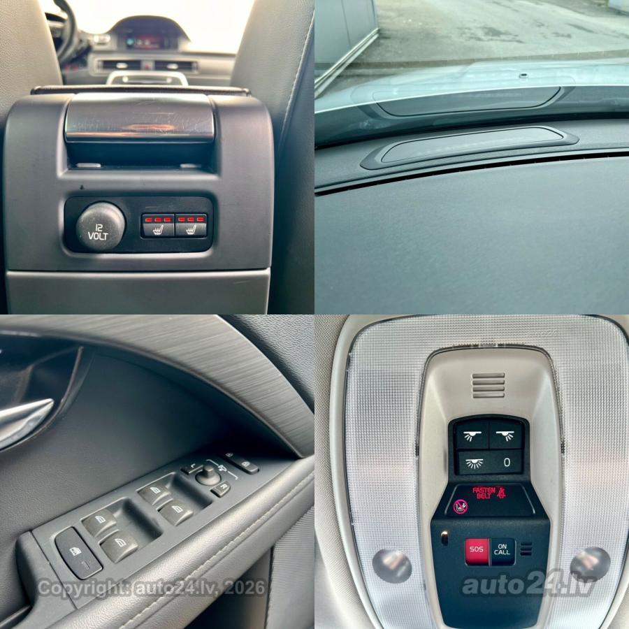 Grey Volvo XC70 2016 in Tallinn, with an engine capacity of 2.40 L and mileage of 239 thousand km for 15999 €, photo 15 on AUTOMOTO.COM.LV