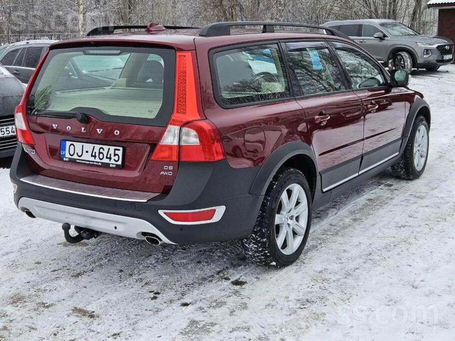Sarkans Volvo XC70 2009 Talsi, ar dzinēja tilpumu 2.40 L un nobraukumu 214 tūkst. km par 7966 €, foto 4 vietnē AUTOMOTO.COM.LV