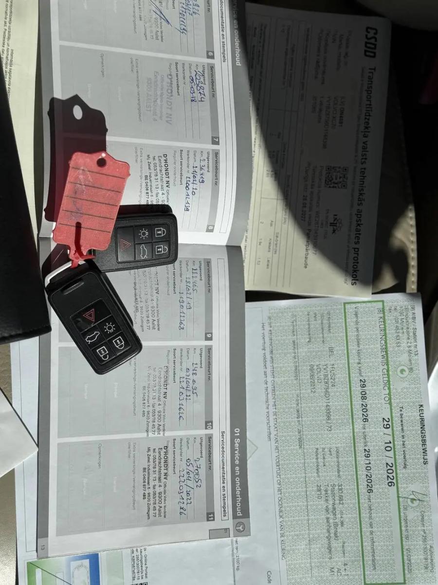 Volvo XC70 2012 in Riga, with an engine capacity of 2.40 L and mileage of 351 thousand km for 9950 €, photo 13 on AUTOMOTO.COM.LV