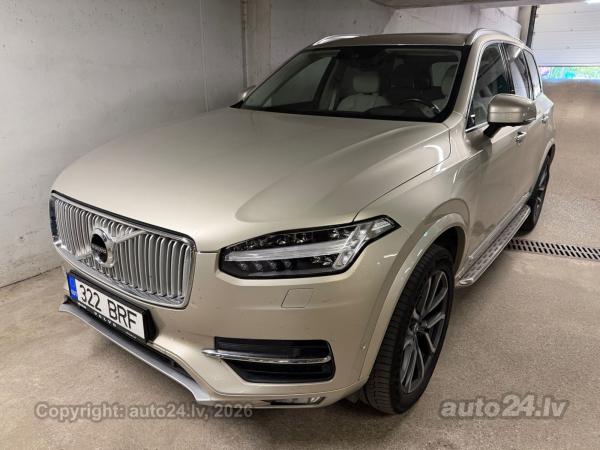 Beige Volvo XC90 2016 in Tallinn, with an engine capacity of 2.00 L and mileage of 99 thousand km for 29900 €, photo 1 on AUTOMOTO.COM.LV