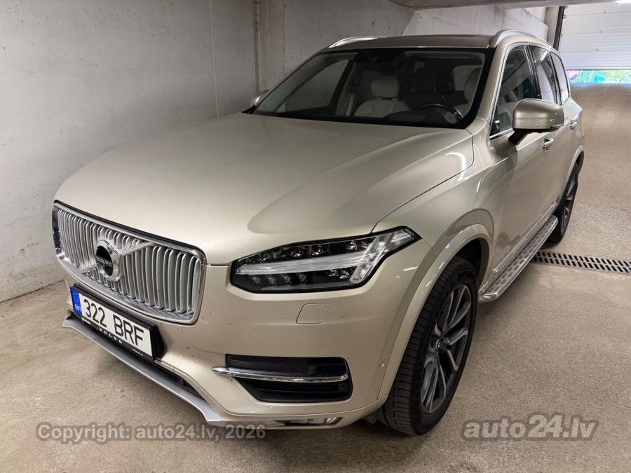 Smilšu krāsa Volvo XC90 2016 Tallina, ar dzinēja tilpumu 2.00 L un nobraukumu 99 tūkst. km par 29900 €, foto 1 vietnē AUTOMOTO.COM.LV