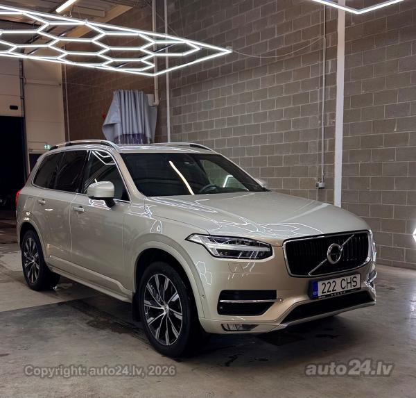 Beige Volvo XC90 2017 in Tallinn, with an engine capacity of 2.00 L and mileage of 222 thousand km for 29000 €, photo 3 on AUTOMOTO.COM.LV