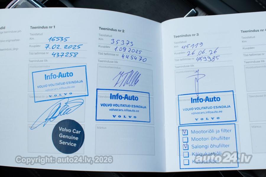 Smilšu krāsa Volvo XC90 2024 Tallina, ar dzinēja tilpumu 2.00 L un nobraukumu 45 tūkst. km par 67900 €, foto 20 vietnē AUTOMOTO.COM.LV