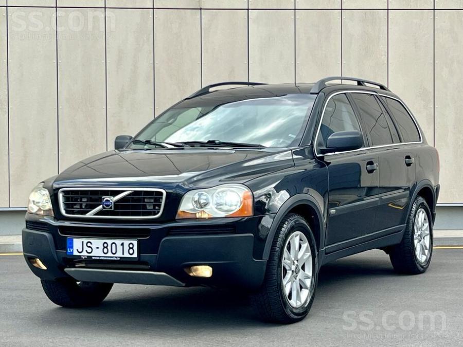 Black Volvo XC90 2003 in Riga, with an engine capacity of 2.90 L and mileage of 276 thousand km for 5800 €, photo 1 on AUTOMOTO.COM.LV