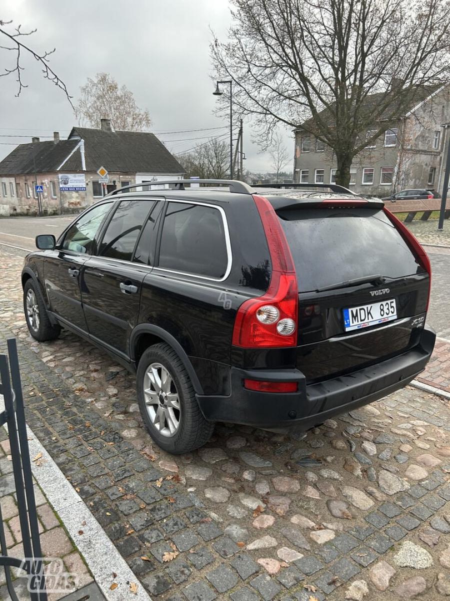 Black Volvo XC90 2003 in Kaunas, with an engine capacity of 2.90 L and mileage of 247 thousand km for 3500 €, photo 8 on AUTOMOTO.COM.LV