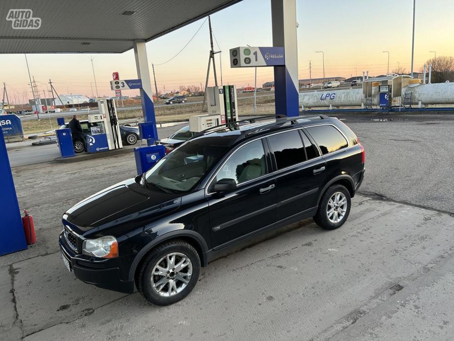 Black Volvo XC90 2003 in Kaunas, with an engine capacity of 2.90 L and mileage of 247 thousand km for 3500 €, photo 9 on AUTOMOTO.COM.LV