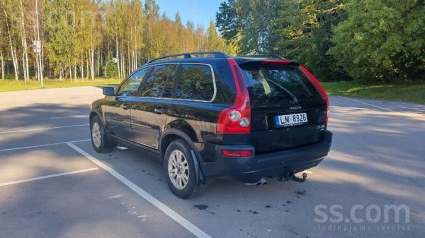Черный Вольво ХС90 2003 в Алуксне, объемом двигателя 2.40 л и пробегом 444 тыс. км за 3000 €, фото 6 на AUTOMOTO.COM.LV