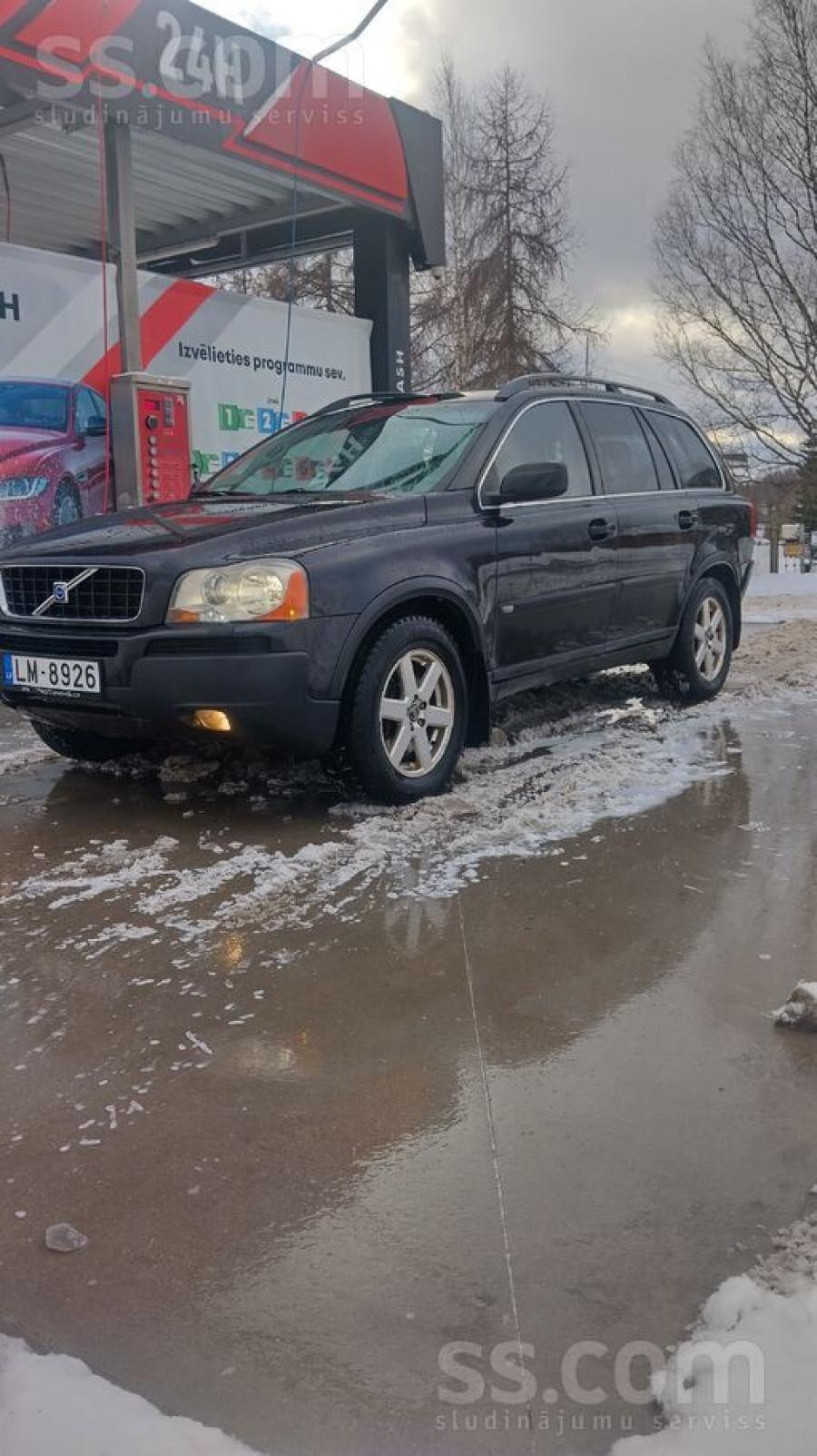 Черный Вольво ХС90 2003 в Алуксне, объемом двигателя 2.40 л и пробегом 444 тыс. км за 3000 €, фото 13 на AUTOMOTO.COM.LV