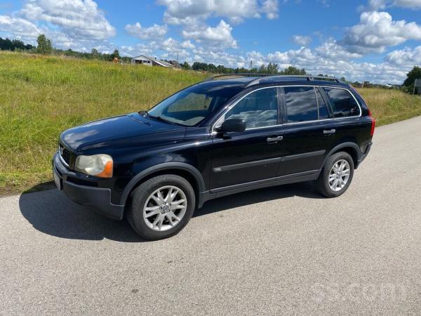 Melns Volvo XC90 2003 Cēsis, ar dzinēja tilpumu 2.40 L un nobraukumu 366 tūkst. km par 3800 €, foto 1 vietnē AUTOMOTO.COM.LV