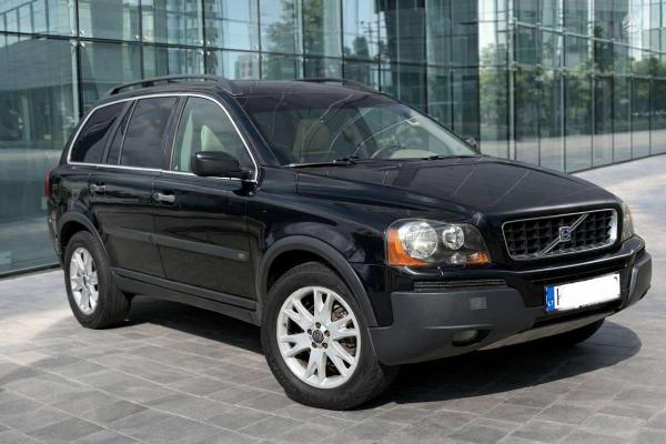 Black Volvo XC90 2003 in Klaipeda, with an engine capacity of 2.90 L and mileage of 148 thousand km for 2800 €, photo 1 on AUTOMOTO.COM.LV