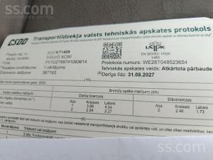 Черный Вольво ХС90 2003 в Рига, объемом двигателя 2.40 л и пробегом 367 тыс. км за 3300 €, фото 18 на AUTOMOTO.COM.LV