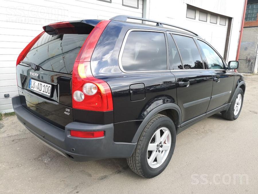 Melns Volvo XC90 2004 Rīga, ar dzinēja tilpumu 2.40 L un nobraukumu 265 tūkst. km par 5500 €, foto 6 vietnē AUTOMOTO.COM.LV