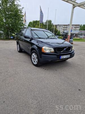 Black Volvo XC90 2004 in Riga, with an engine capacity of 2.40 L and mileage of 289 thousand km for 3900 €, photo 6 on AUTOMOTO.COM.LV