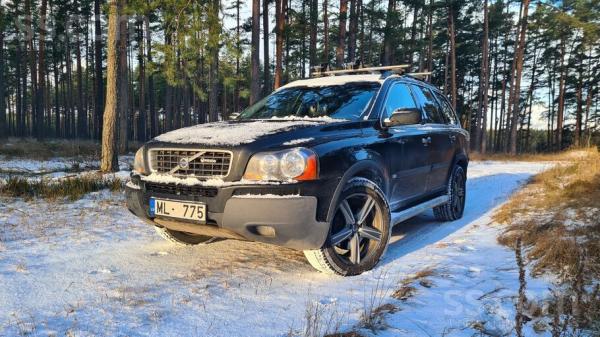 Black Volvo XC90 2004 in Riga, with an engine capacity of 2.50 L and mileage of 0 thousand km for 3000 €, photo 1 on AUTOMOTO.COM.LV