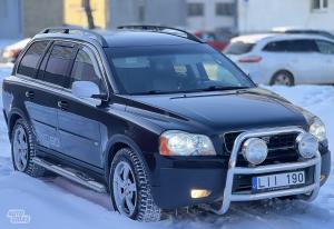 Black Volvo XC90 2004 in Kaunas, with an engine capacity of 2.40 L and mileage of 367 thousand km for 3450 €, photo 2 on AUTOMOTO.COM.LV