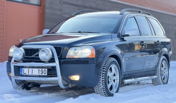 Black Volvo XC90 2004 in Kaunas, with an engine capacity of 2.40 L and mileage of 367 thousand km for 3450 €, photo 3 on AUTOMOTO.COM.LV
