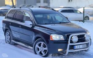Black Volvo XC90 2004 in Kaunas, with an engine capacity of 2.40 L and mileage of 367 thousand km for 3450 €, photo 6 on AUTOMOTO.COM.LV