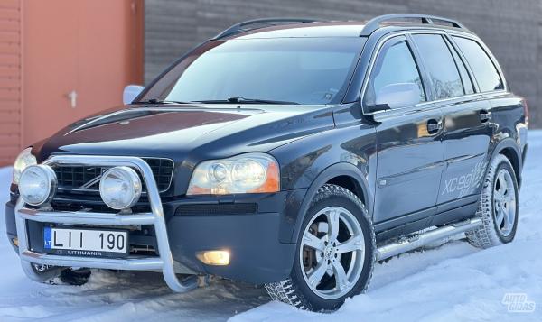 Black Volvo XC90 2004 in Kaunas, with an engine capacity of 2.40 L and mileage of 367 thousand km for 3450 €, photo 7 on AUTOMOTO.COM.LV
