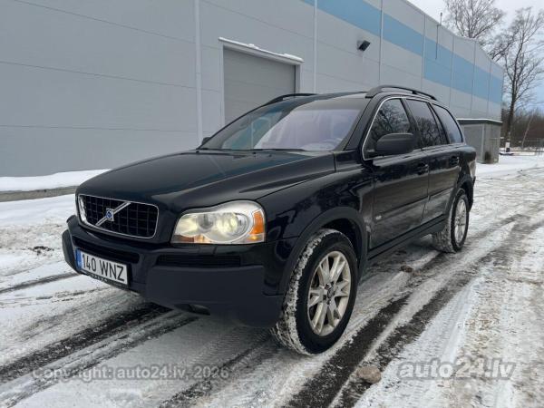 Black Volvo XC90 2004 in Parnu, with an engine capacity of 2.40 L and mileage of 349 thousand km for 3490 €, photo 1 on AUTOMOTO.COM.LV