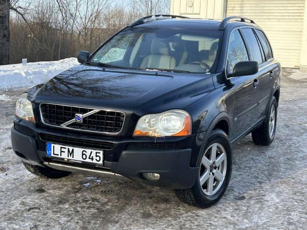 Melns Volvo XC90 2004 Ukmergė, ar dzinēja tilpumu 2.52 L un nobraukumu 279 tūkst. km par 1750 €, foto 1 vietnē AUTOMOTO.COM.LV