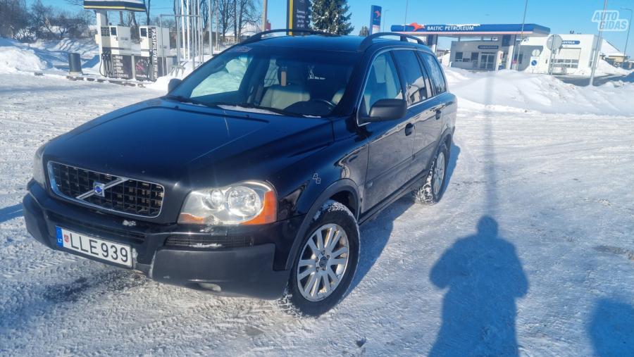 Melns Volvo XC90 2004 Raseiniai, ar dzinēja tilpumu 2.40 L un nobraukumu 387 tūkst. km par 2590 €, foto 1 vietnē AUTOMOTO.COM.LV