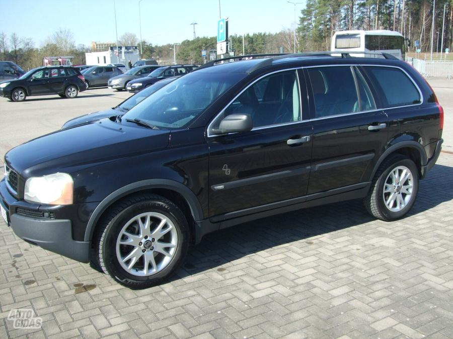 Melns Volvo XC90 2004 Alīta, ar dzinēja tilpumu 2.50 L un nobraukumu 320 tūkst. km par 4500 €, foto 5 vietnē AUTOMOTO.COM.LV