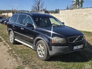Melns Volvo XC90 2004 Kauņa, ar dzinēja tilpumu 2.40 L un nobraukumu 346 tūkst. km par 4150 €, foto 3 vietnē AUTOMOTO.COM.LV