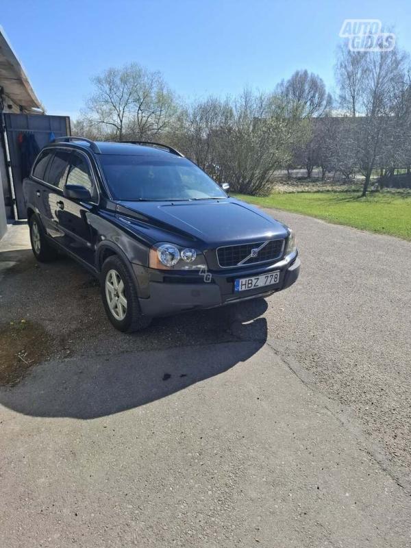 Melns Volvo XC90 2004 Šauļi, ar dzinēja tilpumu 2.40 L un nobraukumu 3704 tūkst. km par 3100 €, foto 1 vietnē AUTOMOTO.COM.LV