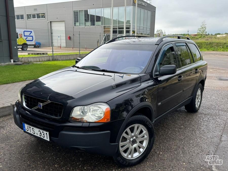 Melns Volvo XC90 2004 Kauņa, ar dzinēja tilpumu 2.40 L un nobraukumu 329 tūkst. km par 2300 €, foto 4 vietnē AUTOMOTO.COM.LV