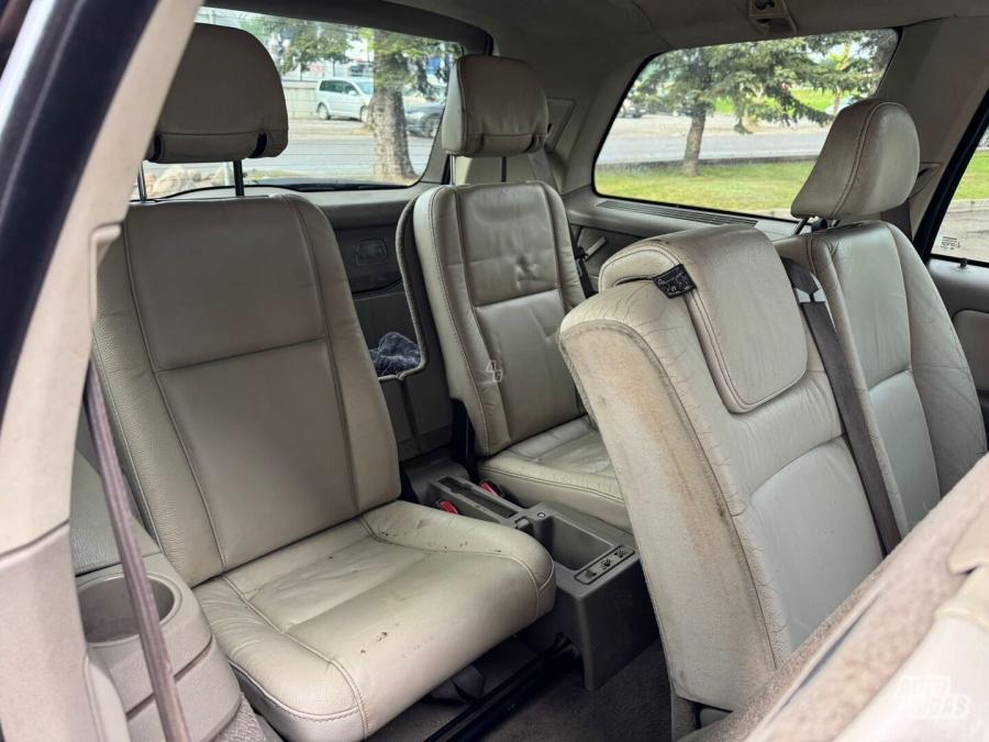 Melns Volvo XC90 2004 Kauņa, ar dzinēja tilpumu 2.40 L un nobraukumu 329 tūkst. km par 2300 €, foto 24 vietnē AUTOMOTO.COM.LV