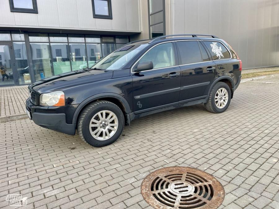Melns Volvo XC90 2004 Viļņa, ar dzinēja tilpumu 2.40 L un nobraukumu 433 tūkst. km par 2900 €, foto 9 vietnē AUTOMOTO.COM.LV