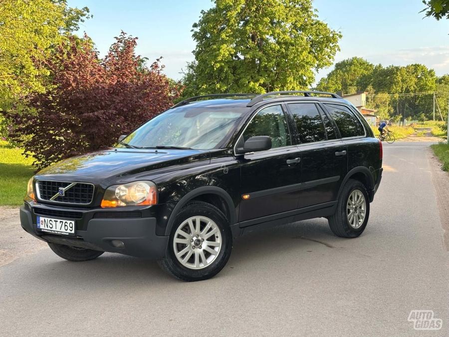 Melns Volvo XC90 2004 Kauņa, ar dzinēja tilpumu 2.40 L un nobraukumu 385 tūkst. km par 2999 €, foto 6 vietnē AUTOMOTO.COM.LV