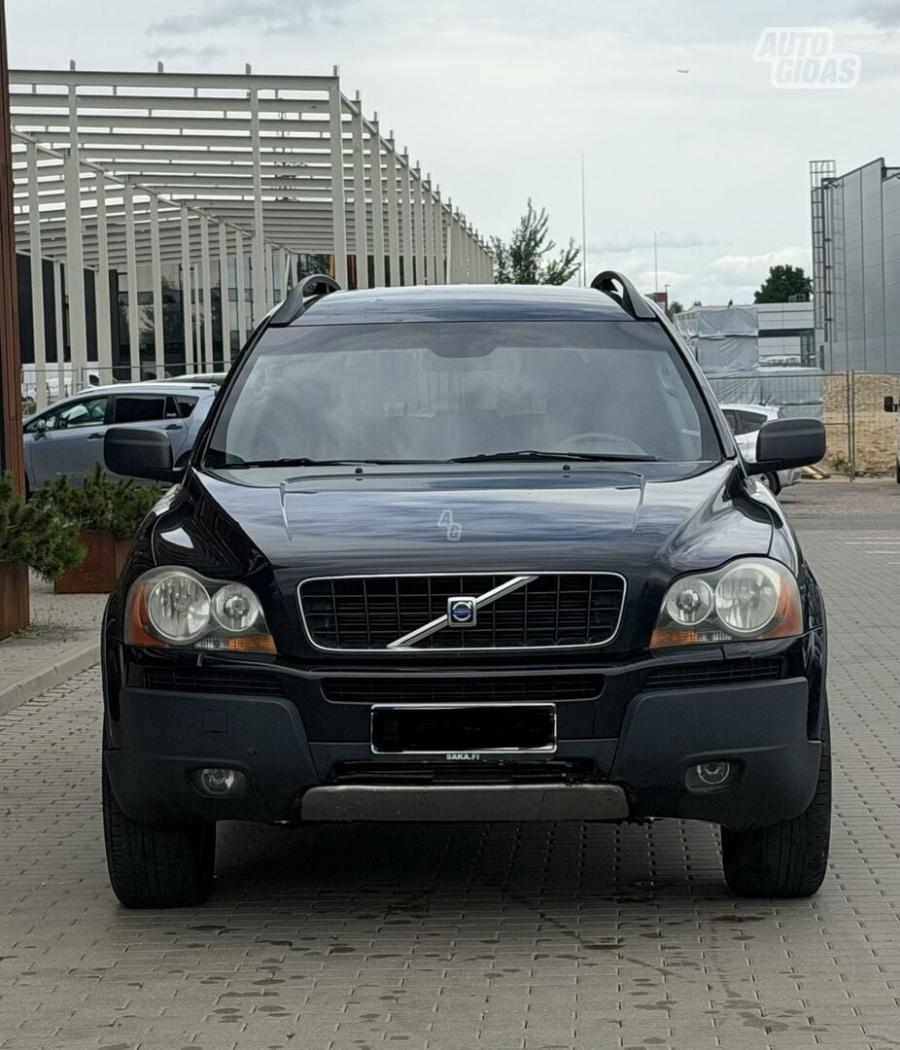 Black Volvo XC90 2004 in Kaunas, with an engine capacity of 2.40 L and mileage of 305 thousand km for 3400 €, photo 3 on AUTOMOTO.COM.LV
