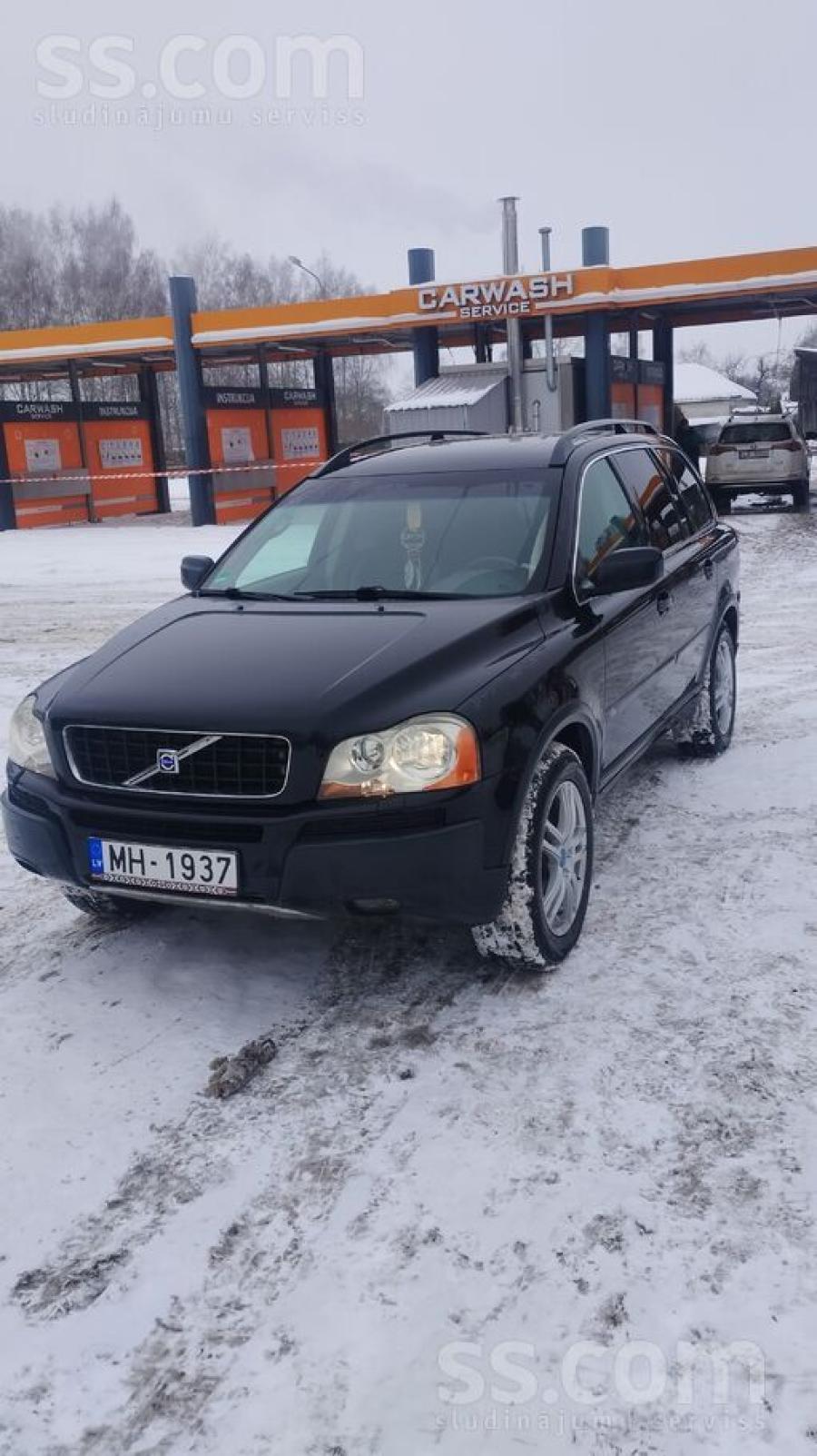 Черный Вольво ХС90 2004 в Елгава, объемом двигателя 2.40 л и пробегом 360 тыс. км за 3000 €, фото 3 на AUTOMOTO.COM.LV