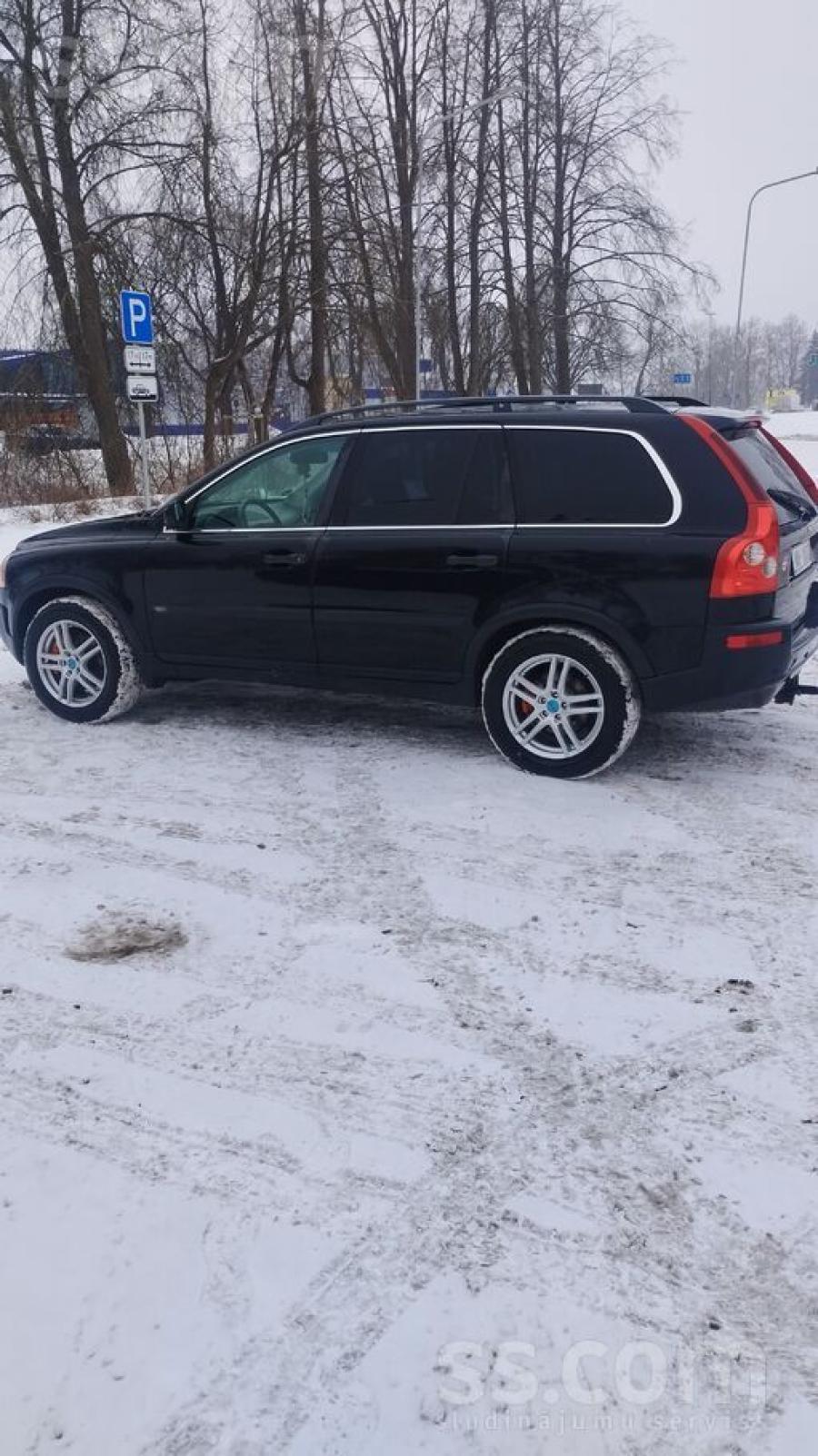 Черный Вольво ХС90 2004 в Елгава, объемом двигателя 2.40 л и пробегом 360 тыс. км за 3000 €, фото 5 на AUTOMOTO.COM.LV