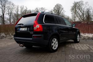 Черный Вольво ХС90 2004 в Елгава, объемом двигателя 2.40 л и пробегом 362 тыс. км за 3400 €, фото 7 на AUTOMOTO.COM.LV