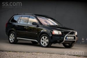 Black Volvo XC90 2004 in Jelgava, with an engine capacity of 2.40 L and mileage of 266 thousand km for 4800 €, photo  on AUTOMOTO.COM.LV