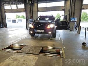 Black Volvo XC90 2004 in Riga, with an engine capacity of 2.90 L and mileage of 309 thousand km for 3329 €, photo  on AUTOMOTO.COM.LV