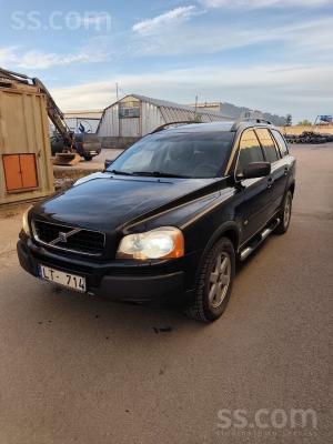 Black Volvo XC90 2004 in Riga, with an engine capacity of 2.40 L and mileage of 600 thousand km for 2300 €, photo  on AUTOMOTO.COM.LV