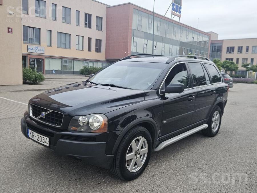 Черный Вольво ХС90 2004 в Елгава, объемом двигателя 2.40 л и пробегом 298 тыс. км за 3300 €, фото 5 на AUTOMOTO.COM.LV