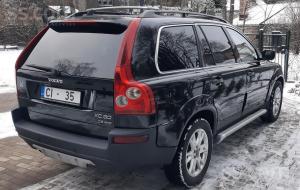 Черный Вольво ХС90 2004 в Рига, объемом двигателя 2.40 л и пробегом 265 тыс. км за 5250 €, фото 5 на AUTOMOTO.COM.LV