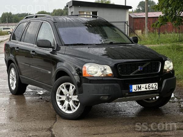 Black Volvo XC90 2004 in Riga, with an engine capacity of 2.50 L and mileage of 434 thousand km for 3600 €, photo 1 on AUTOMOTO.COM.LV