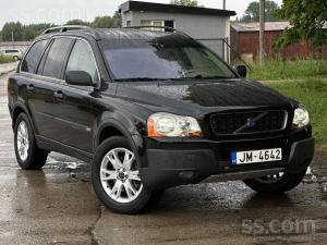 Black Volvo XC90 2004 in Riga, with an engine capacity of 2.50 L and mileage of 434 thousand km for 3600 €, photo  on AUTOMOTO.COM.LV