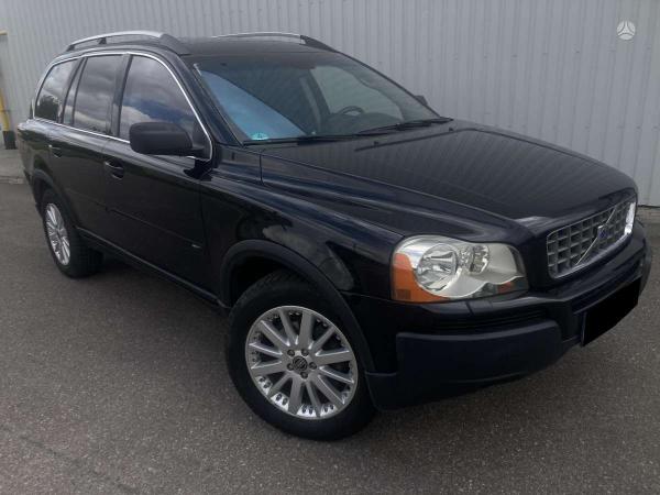 Black Volvo XC90 2004 in Marijampole, with an engine capacity of 2.40 L and mileage of 280 thousand km for 3999 €, photo 2 on AUTOMOTO.COM.LV