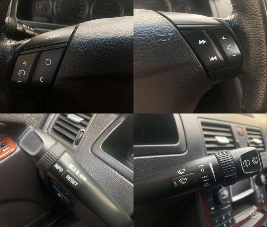 Black Volvo XC90 2004 in Marijampole, with an engine capacity of 2.40 L and mileage of 280 thousand km for 3999 €, photo 29 on AUTOMOTO.COM.LV