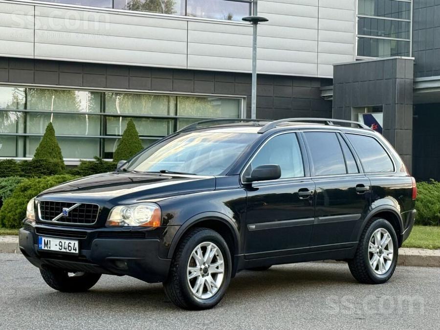 Черный Вольво ХС90 2004 в Рига, объемом двигателя 2.40 л и пробегом 342 тыс. км за 2750 €, фото 3 на AUTOMOTO.COM.LV